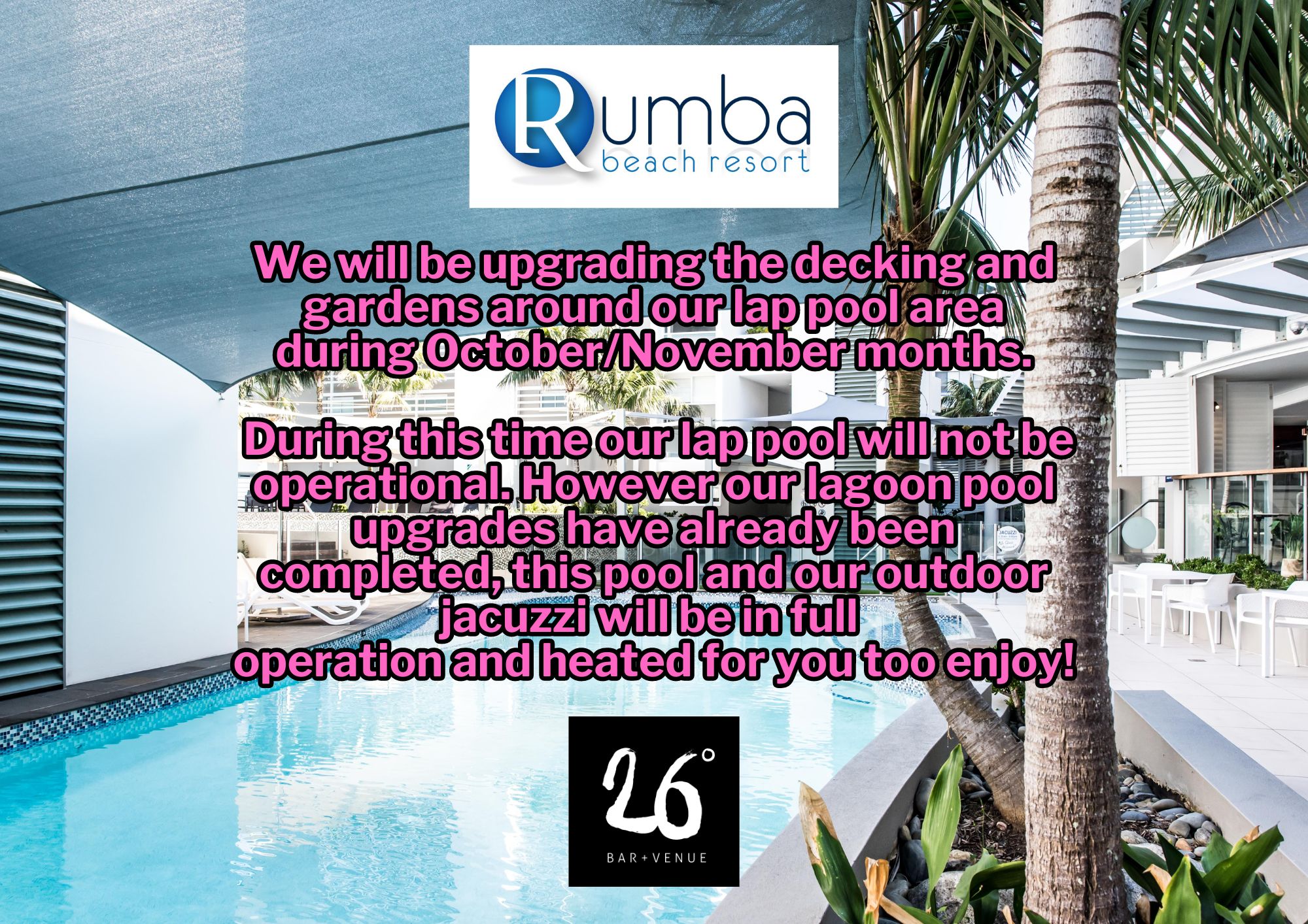 Premium 2 & 3 Bedroom Beachfront Spa Apartments - Rumba Resort